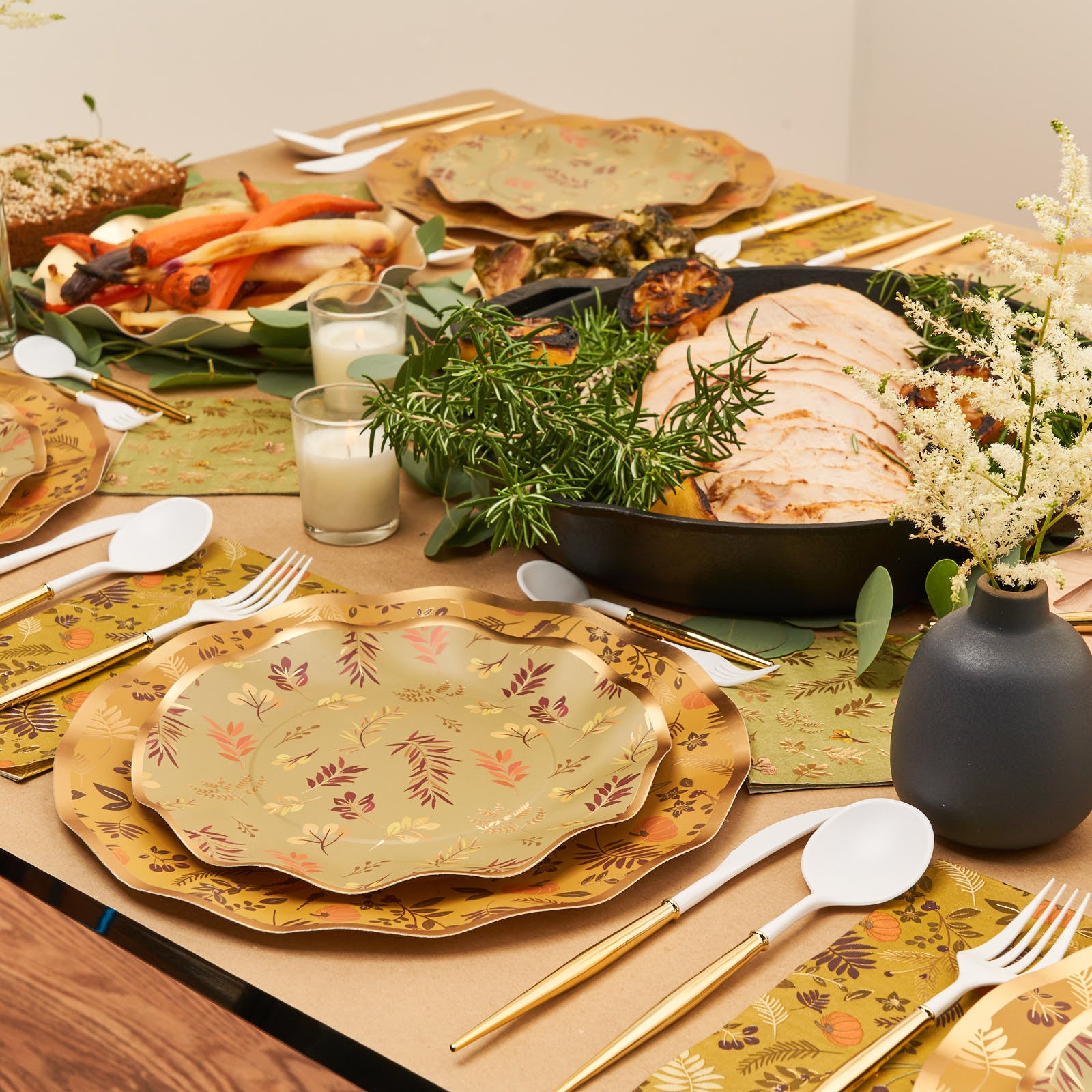 Dinner Plate On Table