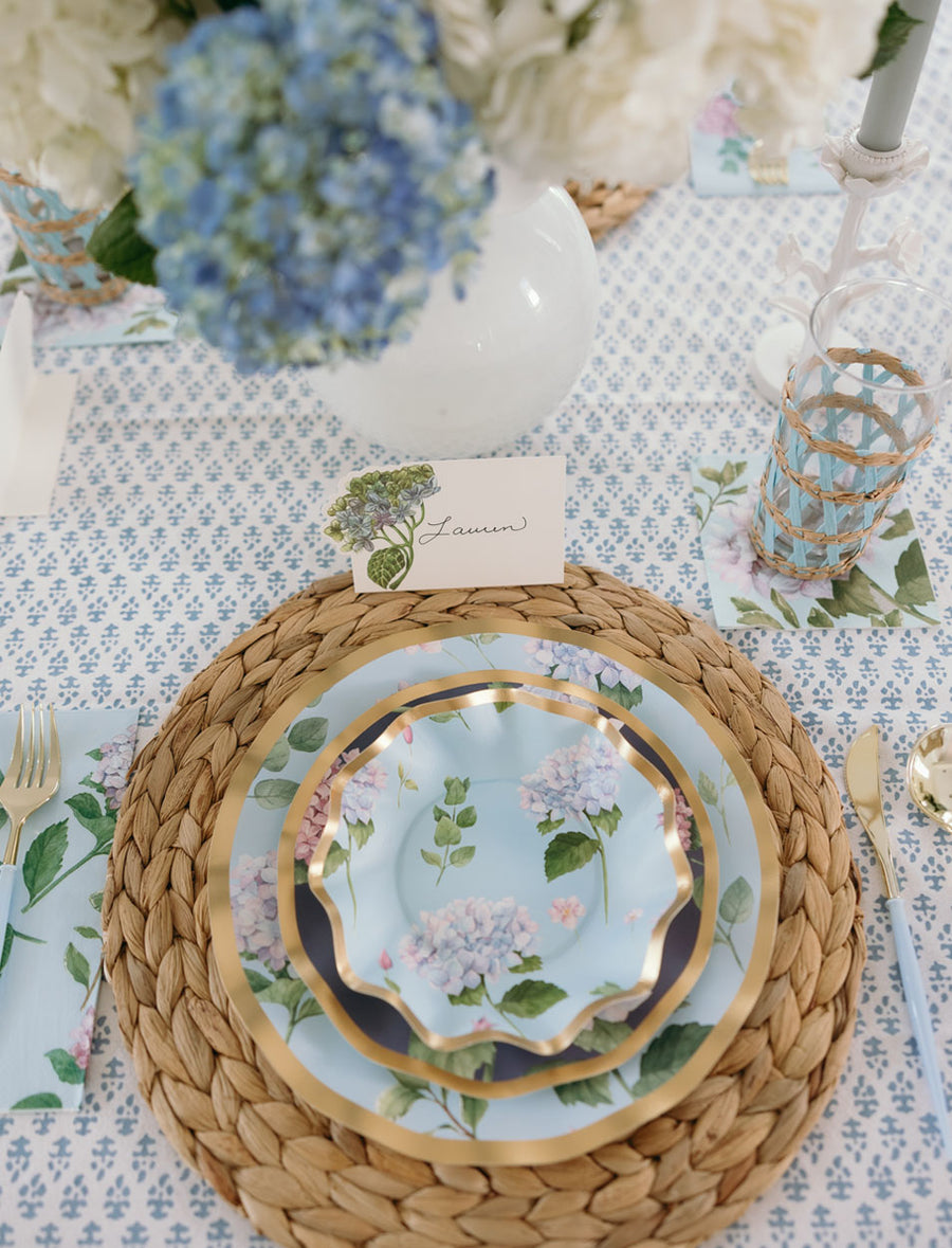 Hydrangea Table Setting – Sophistiplate LLC