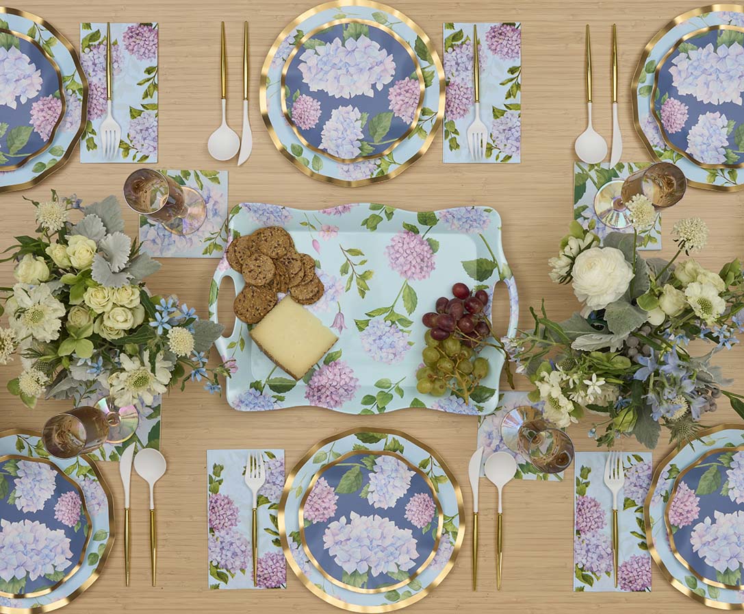 Hydrangea Table Setting – Sophistiplate LLC