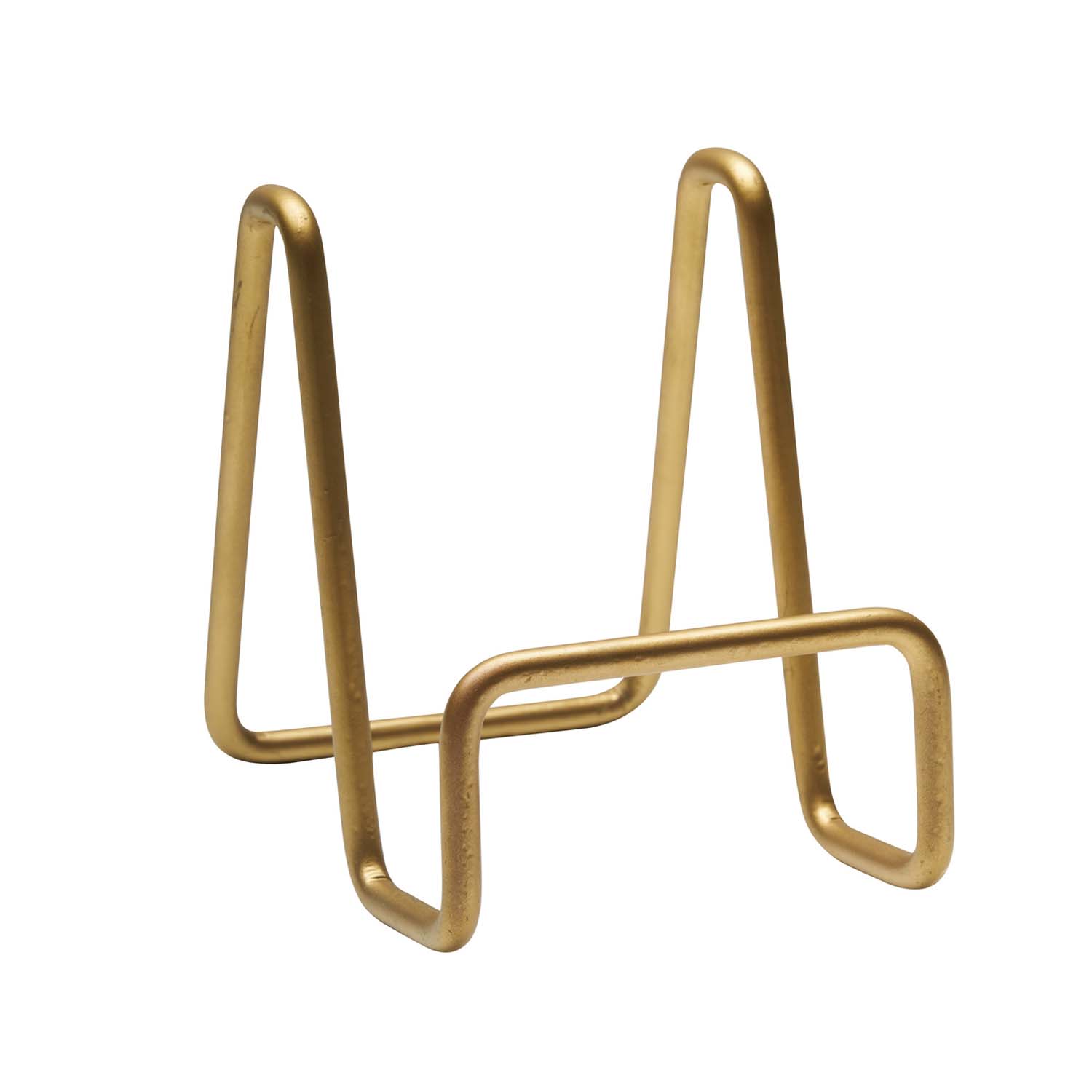 Metal Board Display Stand - Matte Gold – Sophistiplate LLC