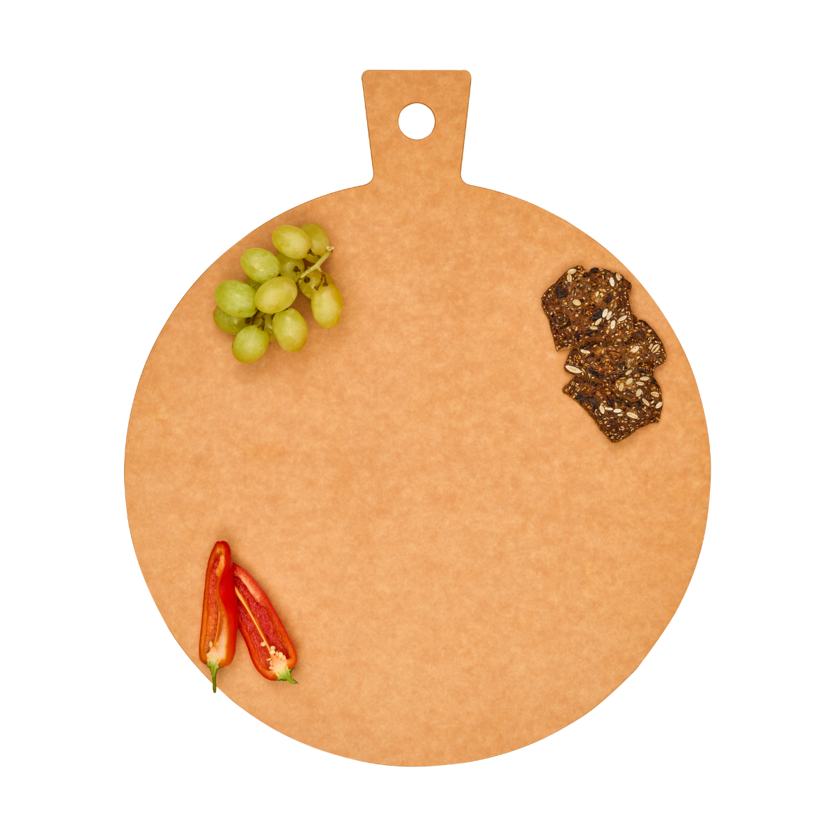 Natural Wood Composite Round Hostess Board – Sophistiplate LLC