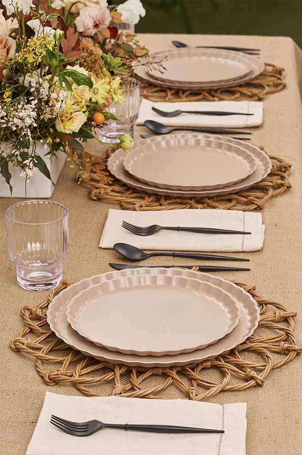 View Eco Friendly Table Settings | Sophistiplate – Sophistiplate LLC