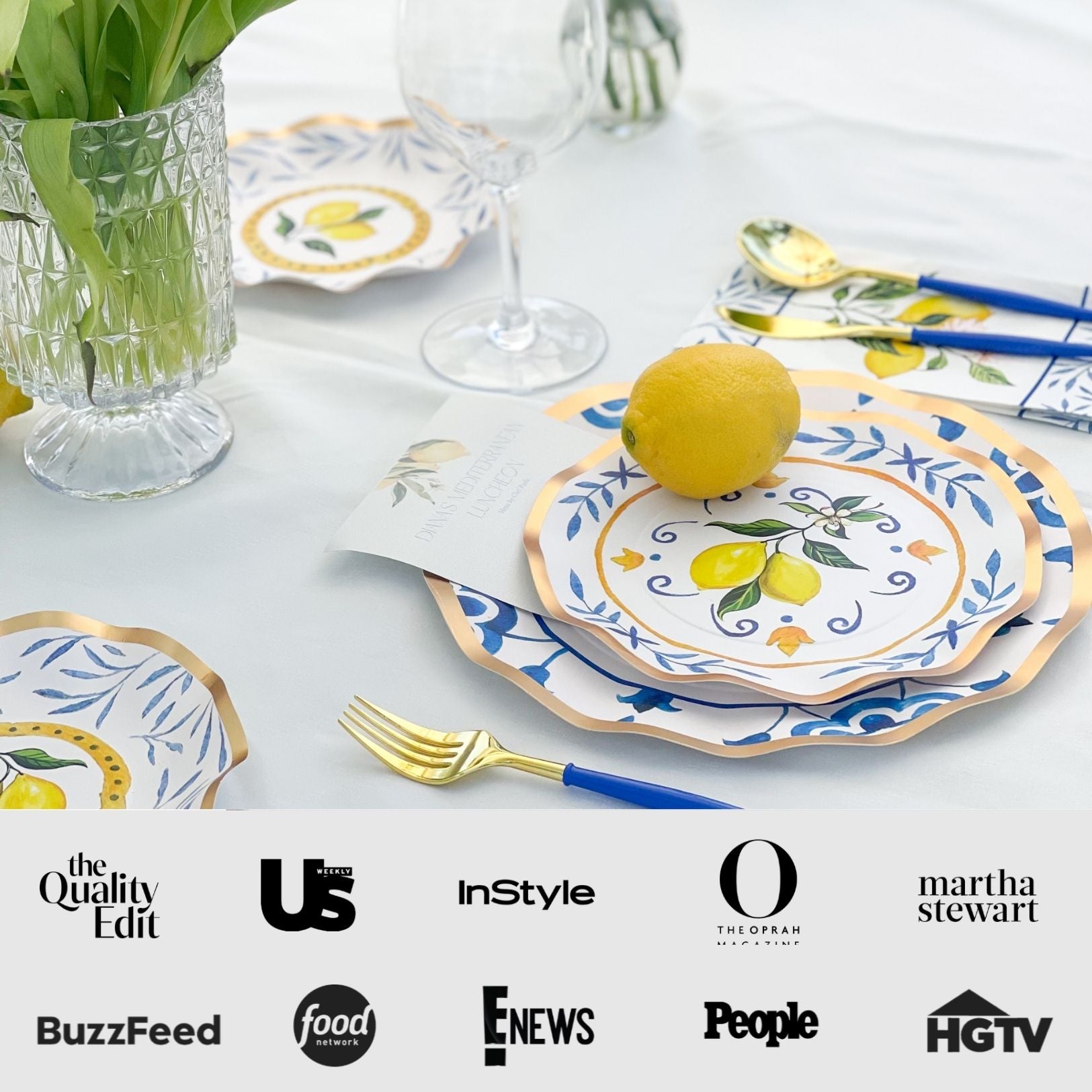 Capri Coast Table Setting – Sophistiplate LLC