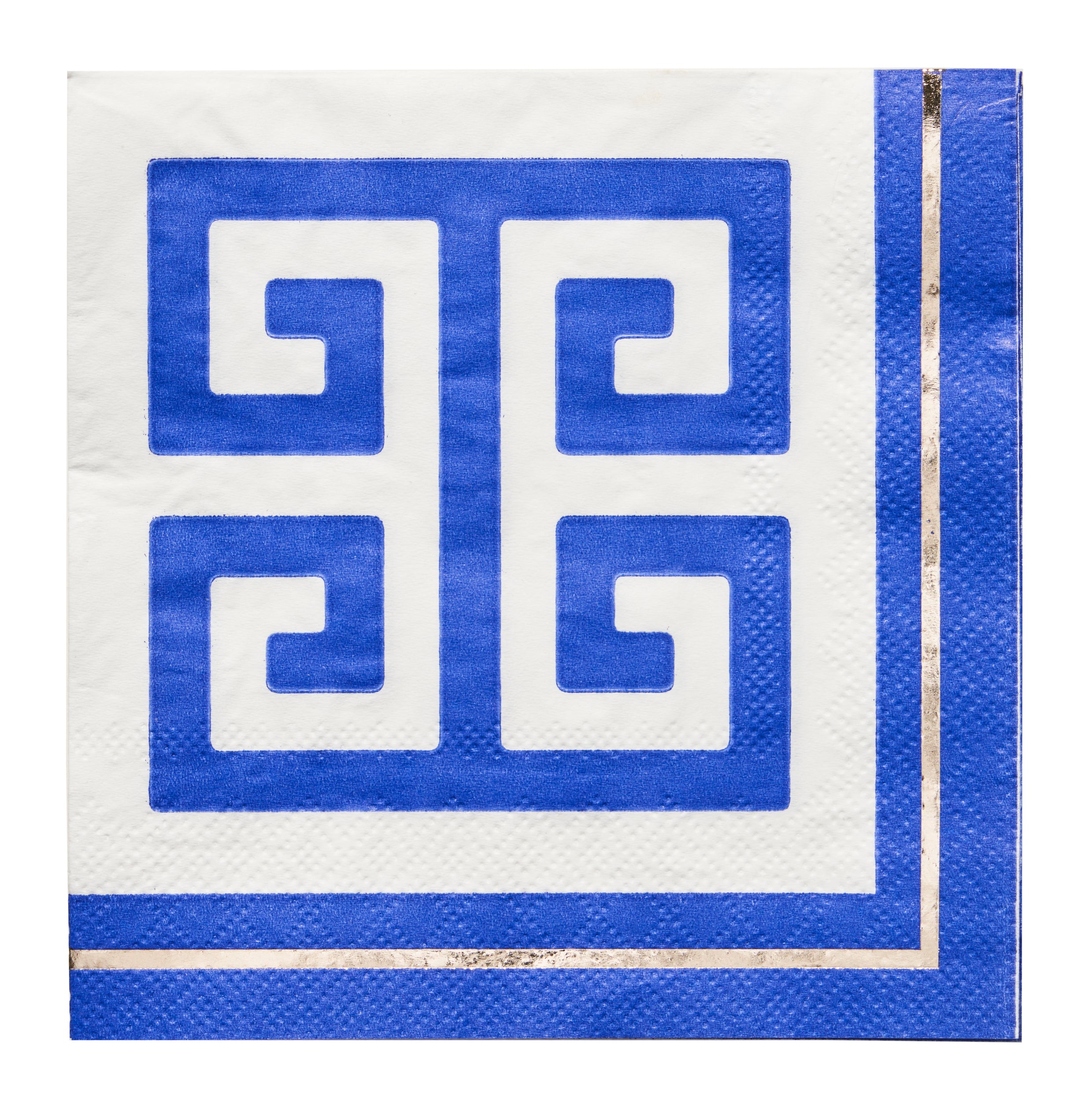 Greek Key Paper Cocktail Napkin/20pk – Sophistiplate LLC