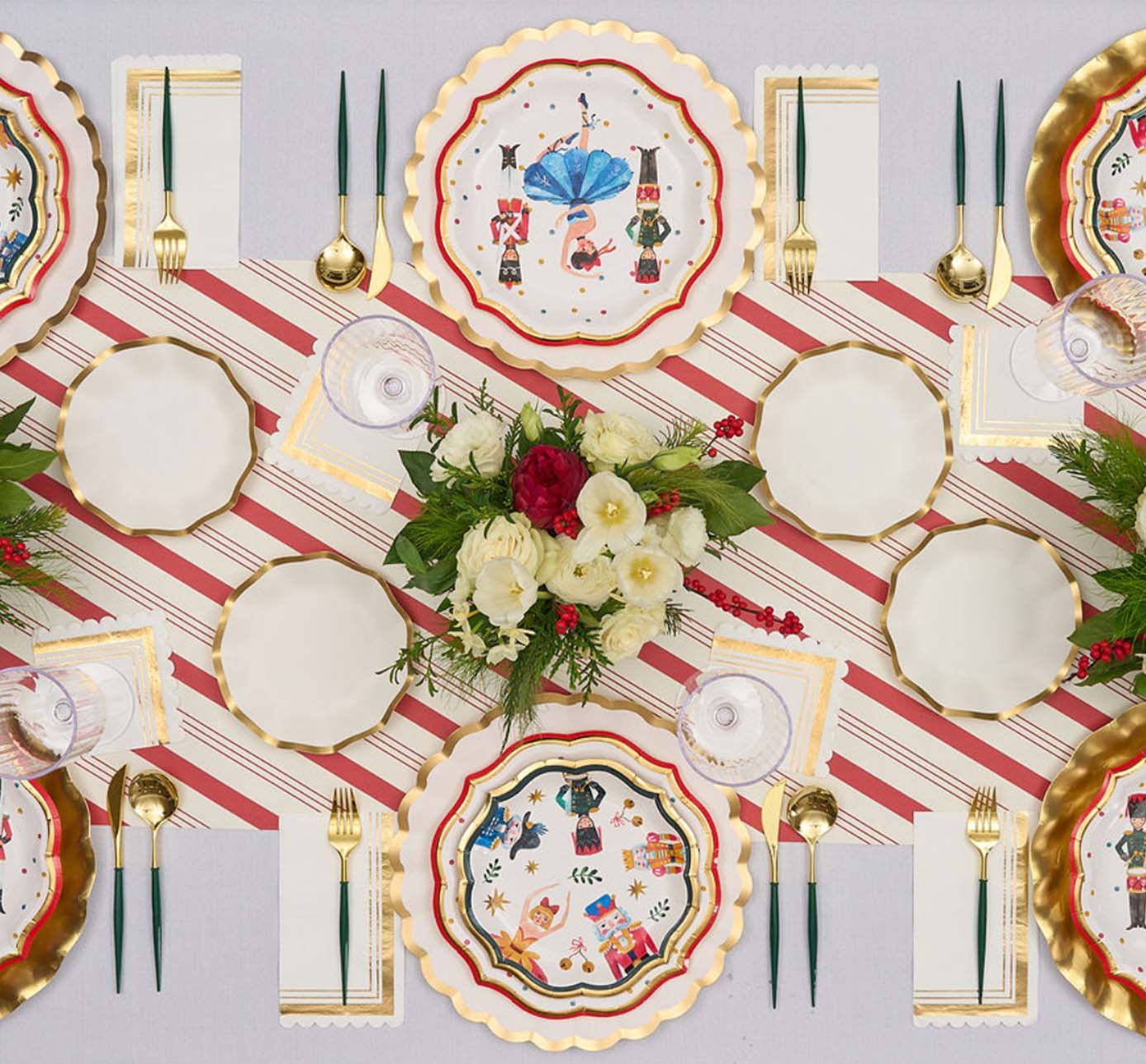 Whimsical Nutcracker Table Setting – Sophistiplate LLC