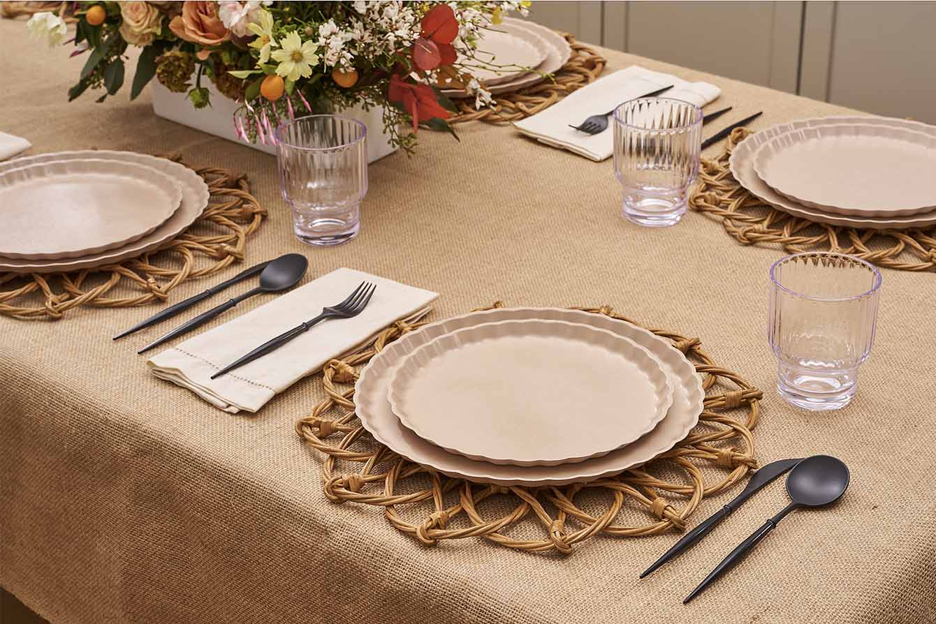 View Eco Friendly Table Settings | Sophistiplate – Sophistiplate LLC