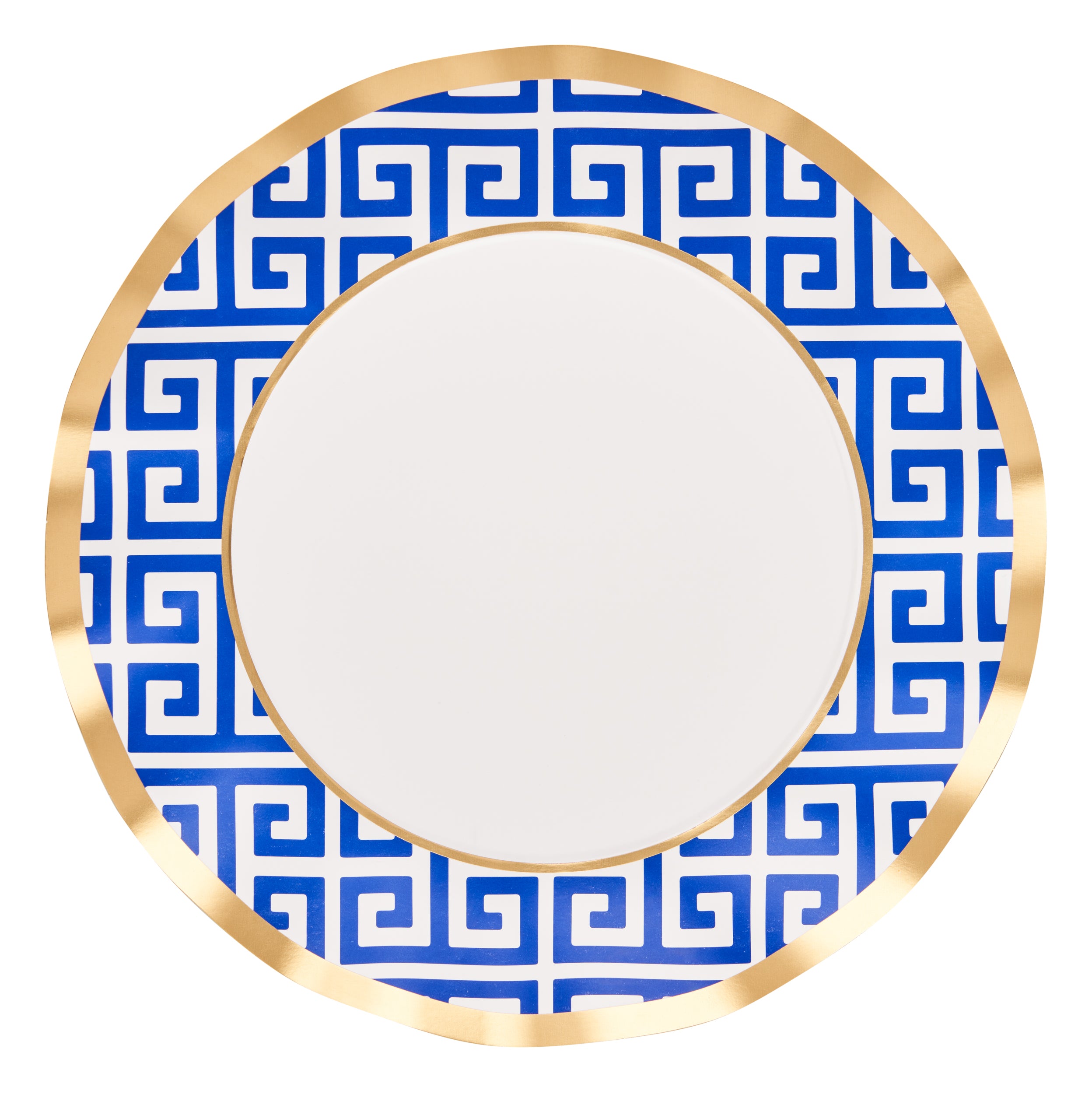 Greek Key Wavy Paper Dinner Plate/8pk – Sophistiplate LLC